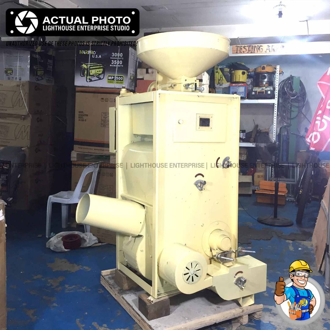 SATO 20-24HP/15kW SB Series Industrial Rice Mill 1100-1500kg/hr with ...