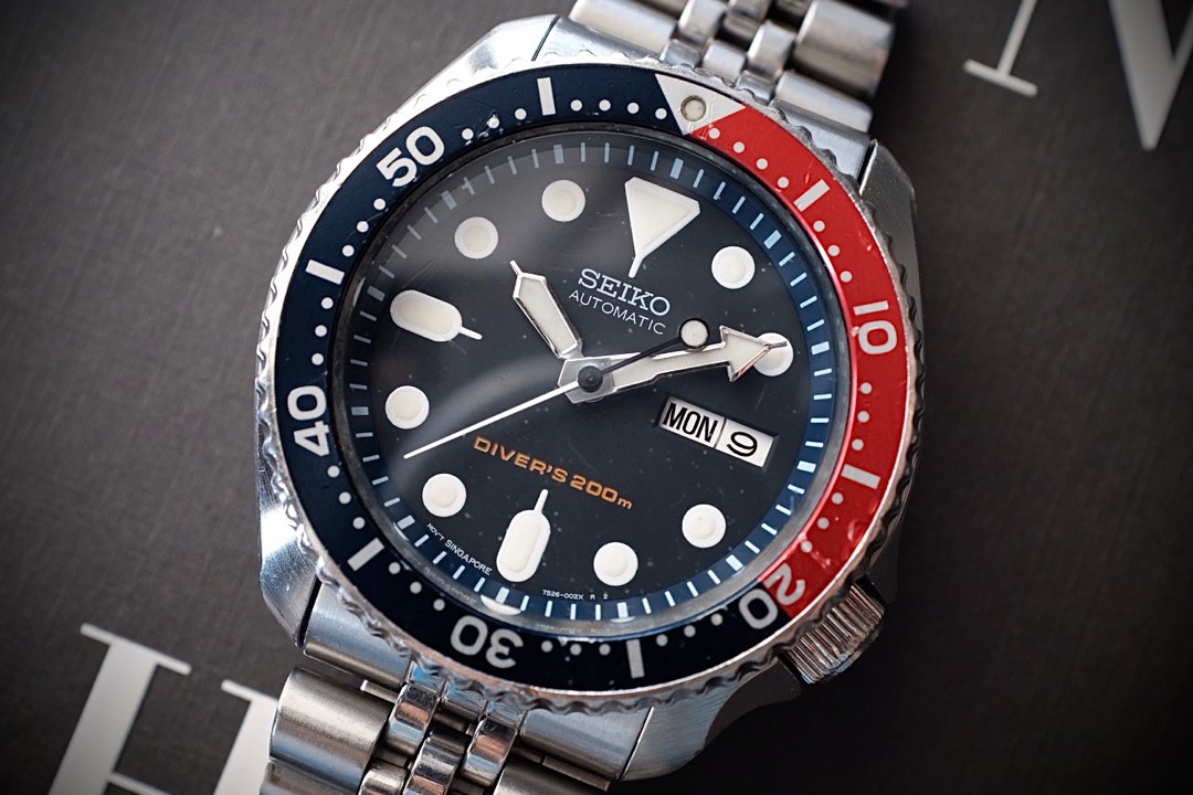 Seiko SKX175 (rare Singapore signed dial), Luxury, Watches on Carousell