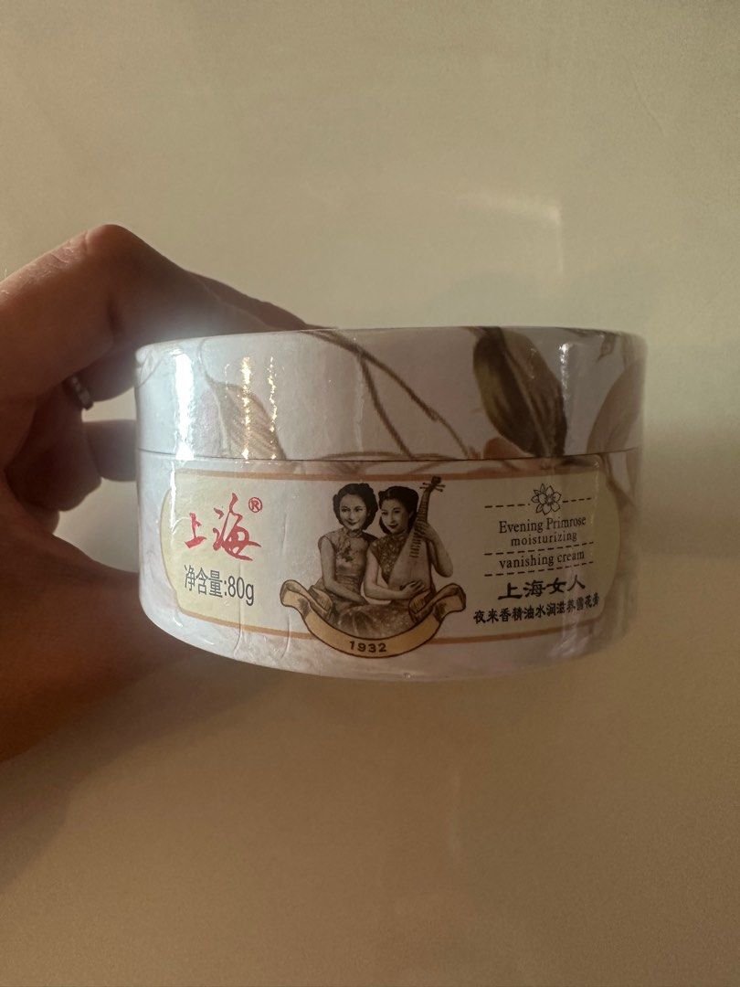 Shanghai Woman Evening Primrose Vanishing Cream, Beauty & Personal Care ...