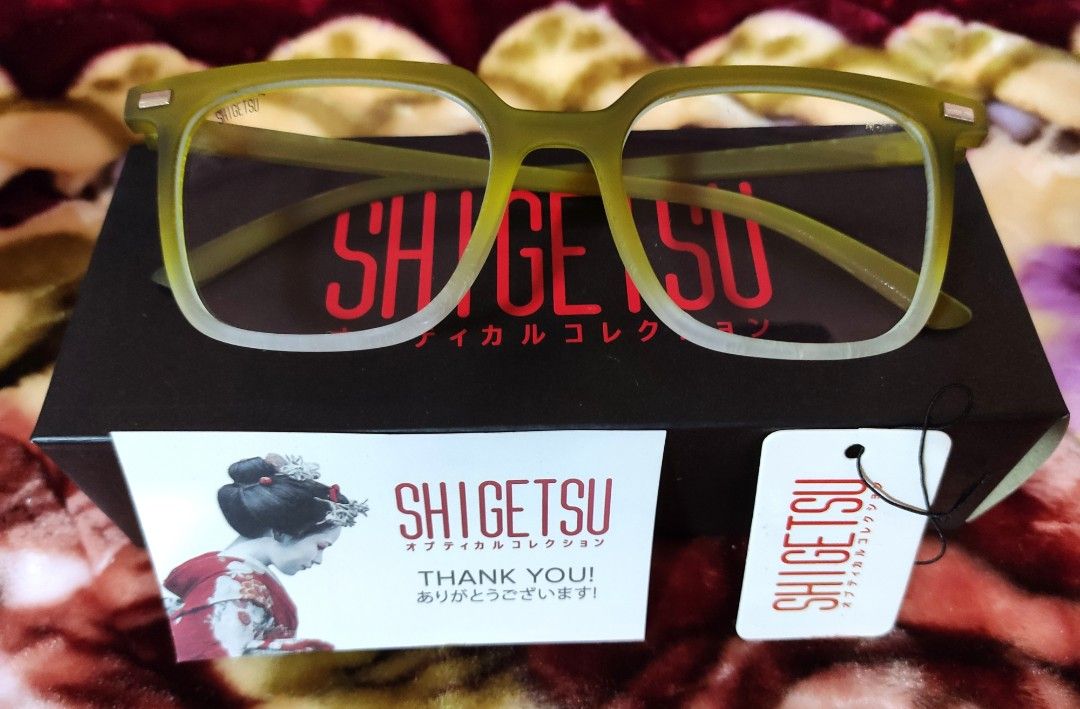 Shigetsu CHIRYU RadPro Eyeglasses Glasses in Acetate Frame Anti ...