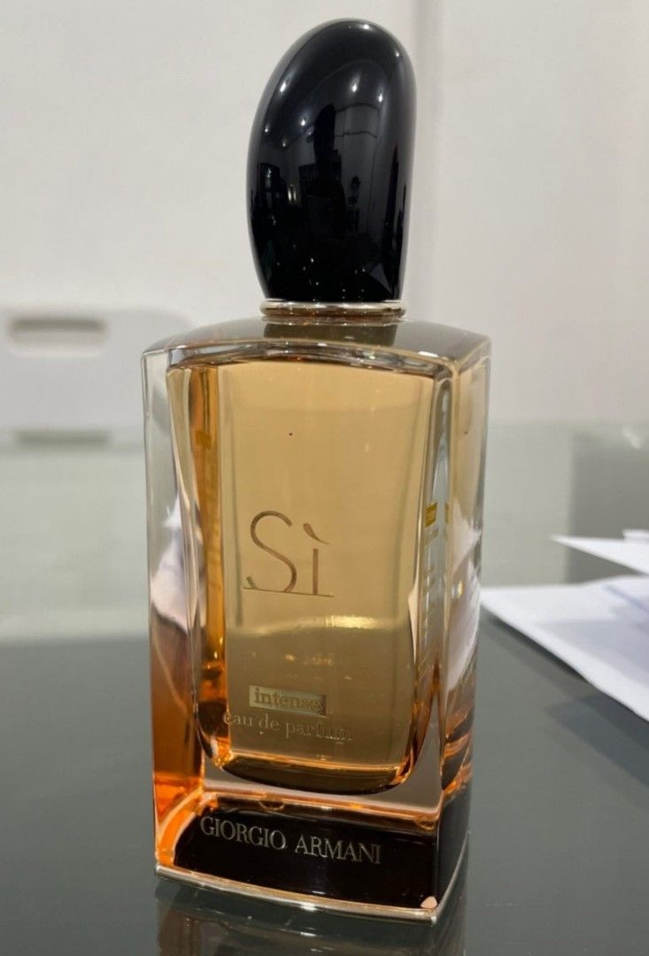 Si Intense Eau De Parfum 100ml by GIORGIO ARMANI Original Tester Eropa ...