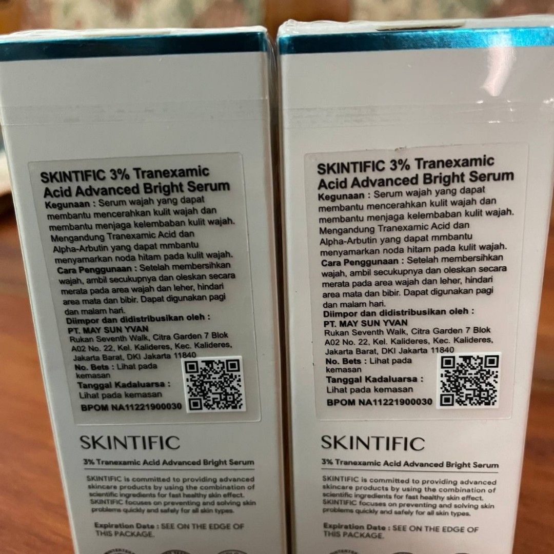 Skintific 3% Tranexamic Acid Advanced Bright Serum, Kesehatan ... Skintific 3% Tranexamic Acid Advanced Bright Serum, Kesehatan ...