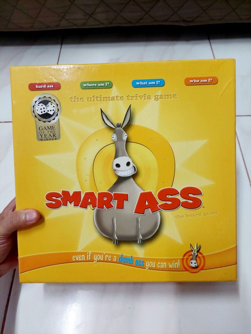 Smart Ass Board game, Hobbies & Toys, Toys & Games on Carousell