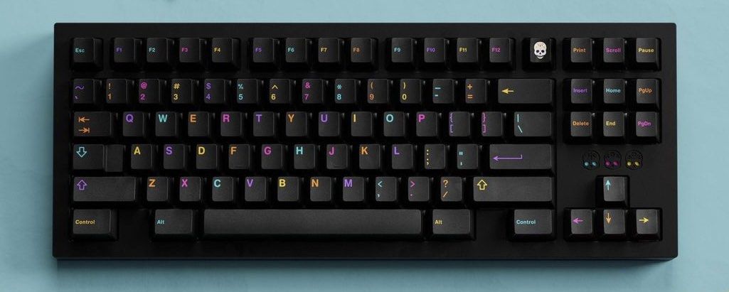 Smith & Rune Iron 180 mictlan WK Black Aluminium Mechanical Keyboard ...