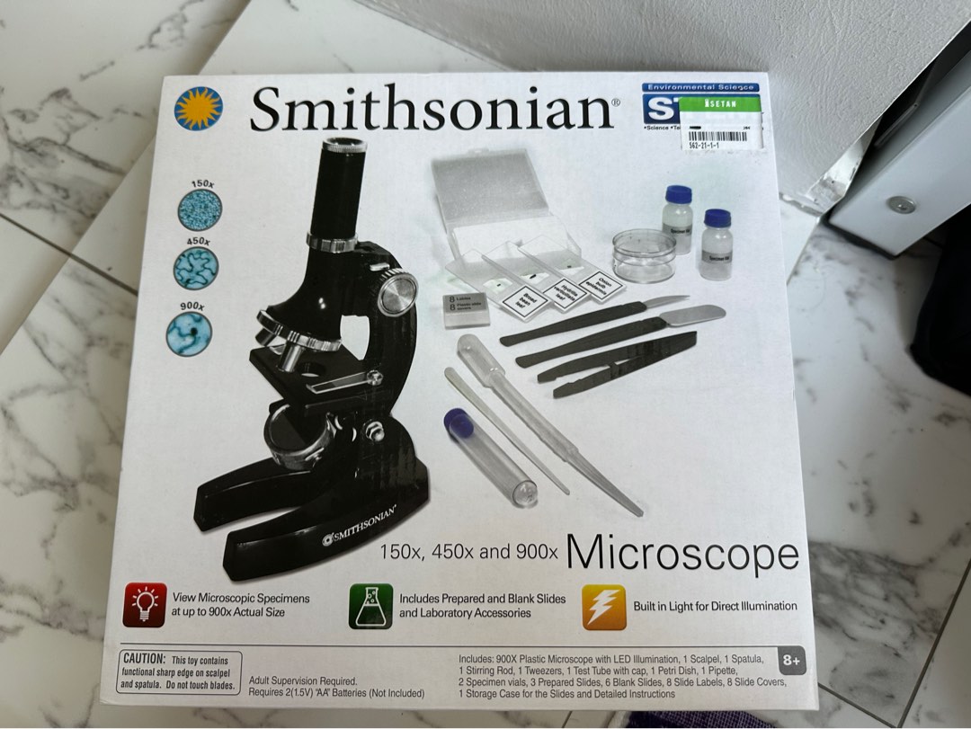 Smithsonian Microscope set brand new science lab play test Lego duplo ...