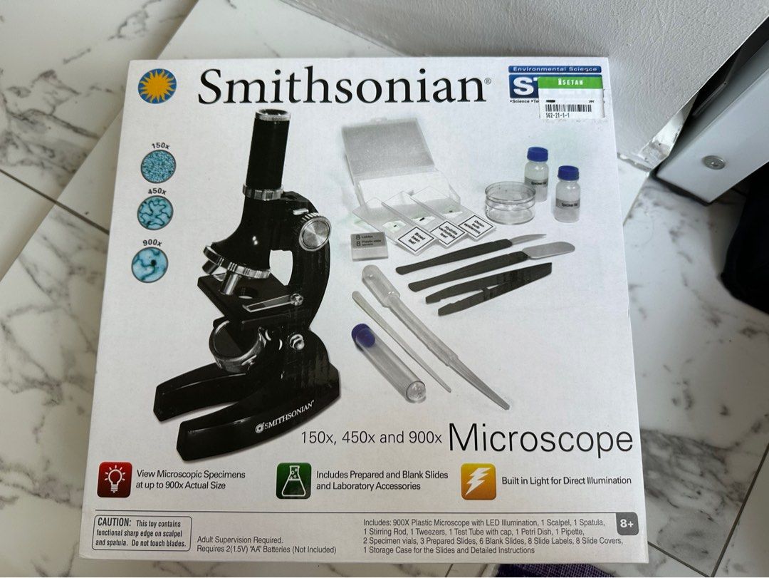Smithsonian Microscope set brand new science lab play test Lego duplo ...