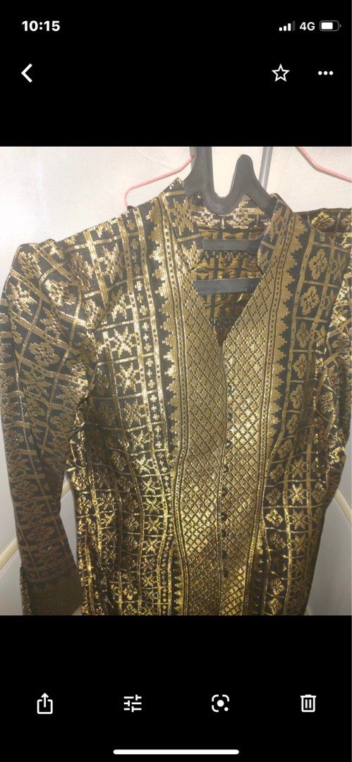 Songket kebaya nikah or Raya, Women's Fashion, Muslimah Fashion, Baju ...