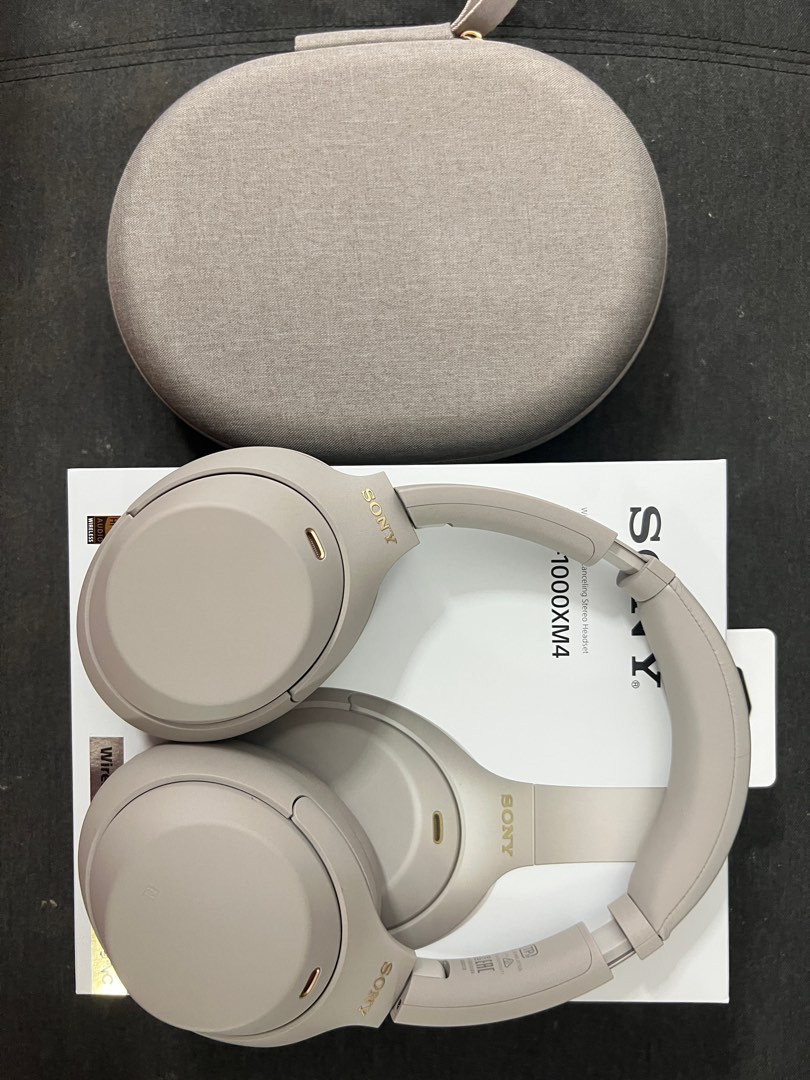Sony WH-1000 XM4 Silver, Audio, Headphones & Headsets on Carousell