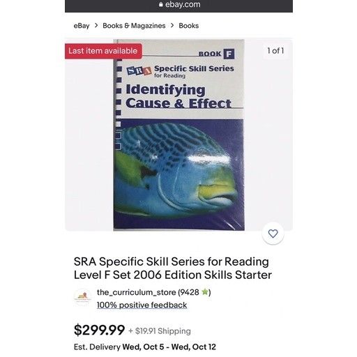 SRA Specific Skill Series For Reading (full set Rm 1115.00), Hobbies ...