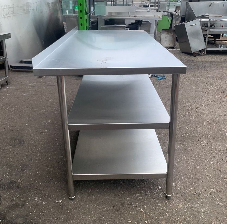 Stainless steel 3 tier work table, Furniture & Home Living, Kitchenware ...