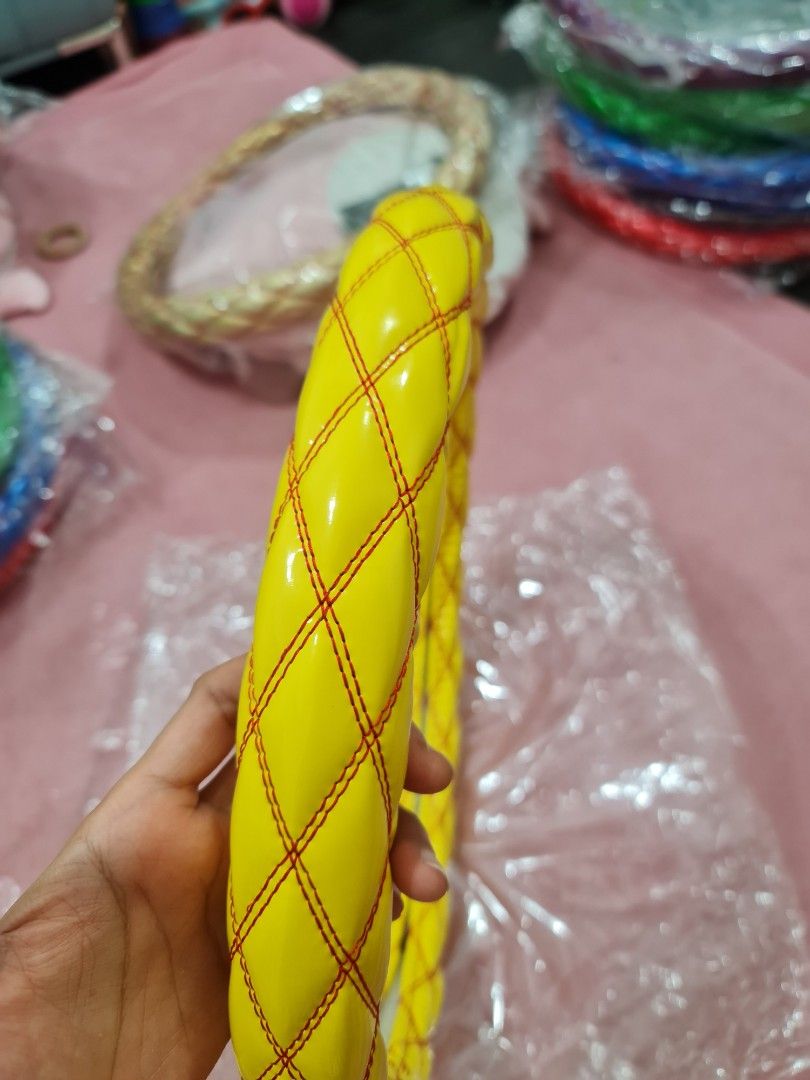 PVC Steering wheel size 38cm for hiace, toyota, Car Accessories ...