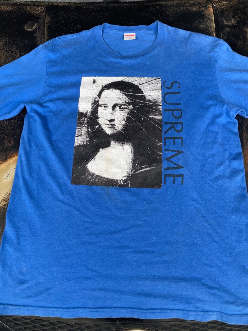 Supreme monalisa ss18, Men's Fashion, Tops & Sets, Tshirts & Polo ...