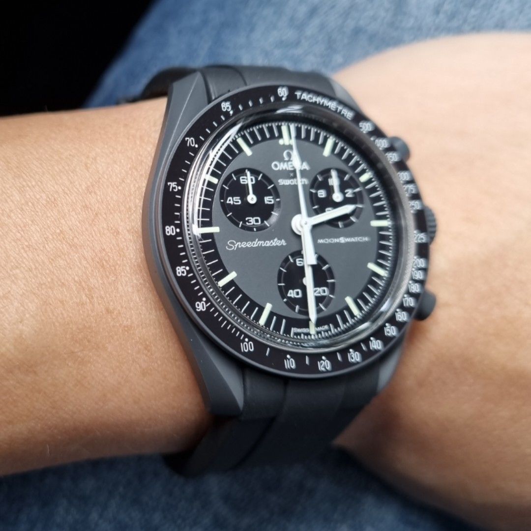 Swatch X Omega Speedmaster Moonswatch Grail Mission to Mercury watch ...