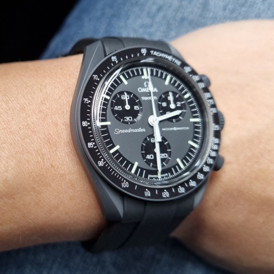 Swatch X Omega Speedmaster Moonswatch Grail Mission to Mercury watch ...