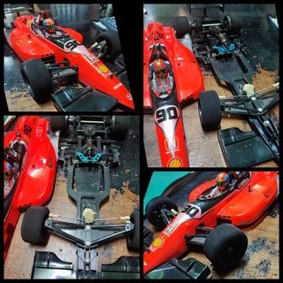 Collectors' Kyosho 1/10 Ferrari Formula one Gas powered RC car, Hobbies ...