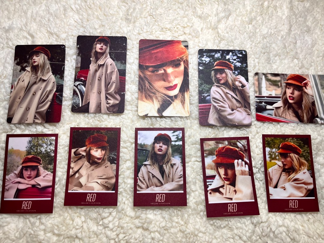 Taylor Swift Photocards + Mini Polaroids Set of 10, Hobbies & Toys ...