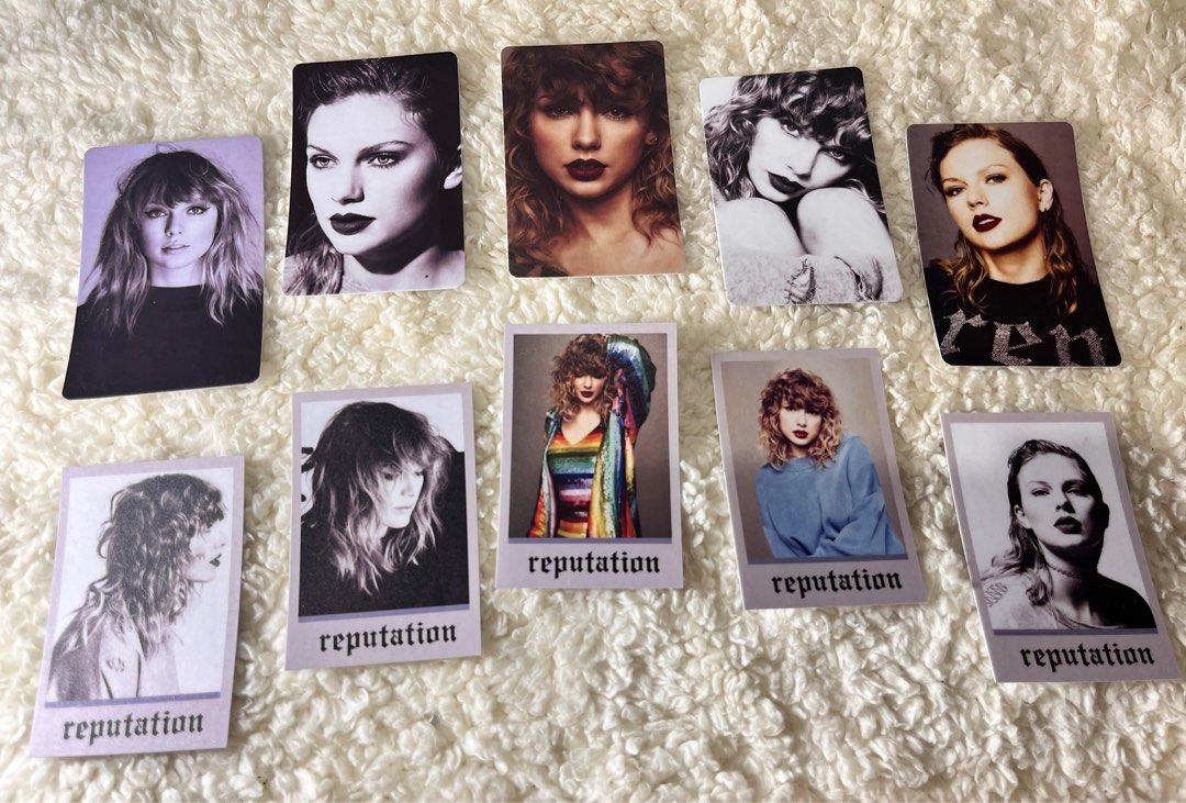 Taylor Swift Reputation Photocards+ Mini Polaroid set of 10 on Carousell
