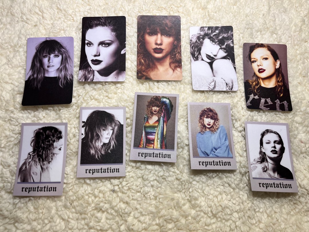 Taylor Swift Reputation Photocards+ Mini Polaroid set of 10 on Carousell