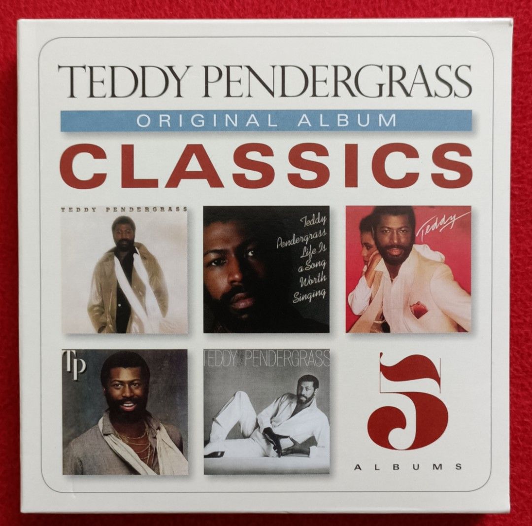 Teddy Pendegrass ORIGINAL ALBUM CLASSICS 5 CD Set, Hobbies & Toys ...