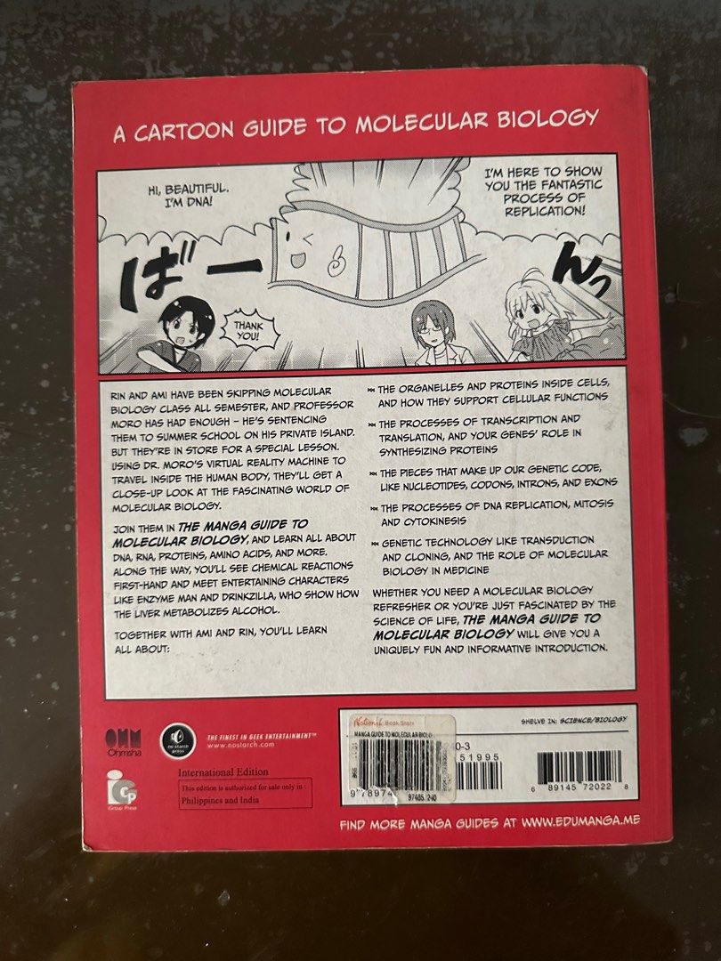 The Manga Guide to Molecular Biology by Masaharu Takemura and Becom Co. LTD, Hobbies & Toys ...
