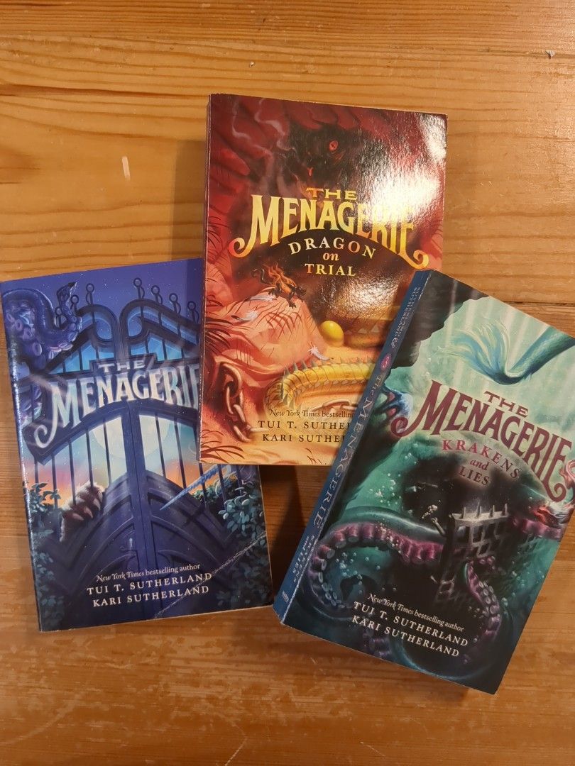 The Menagerie Series 1-3 Book set, Hobbies & Toys, Books & Magazines ...