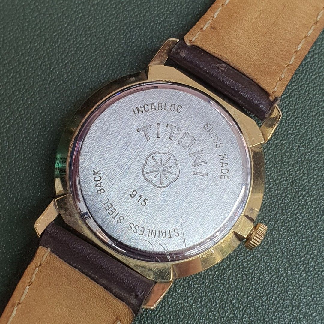 Titoni Vintage Watch Titoflex, Men's Fashion, Watches & Accessories ...