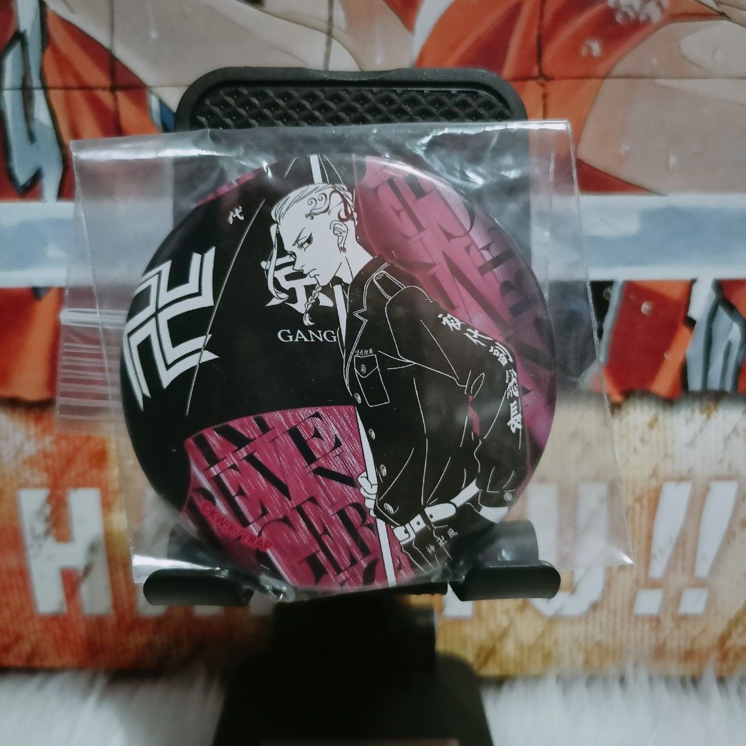 Tokyo Revengers Big Pin Badge Toman Flag on Carousell