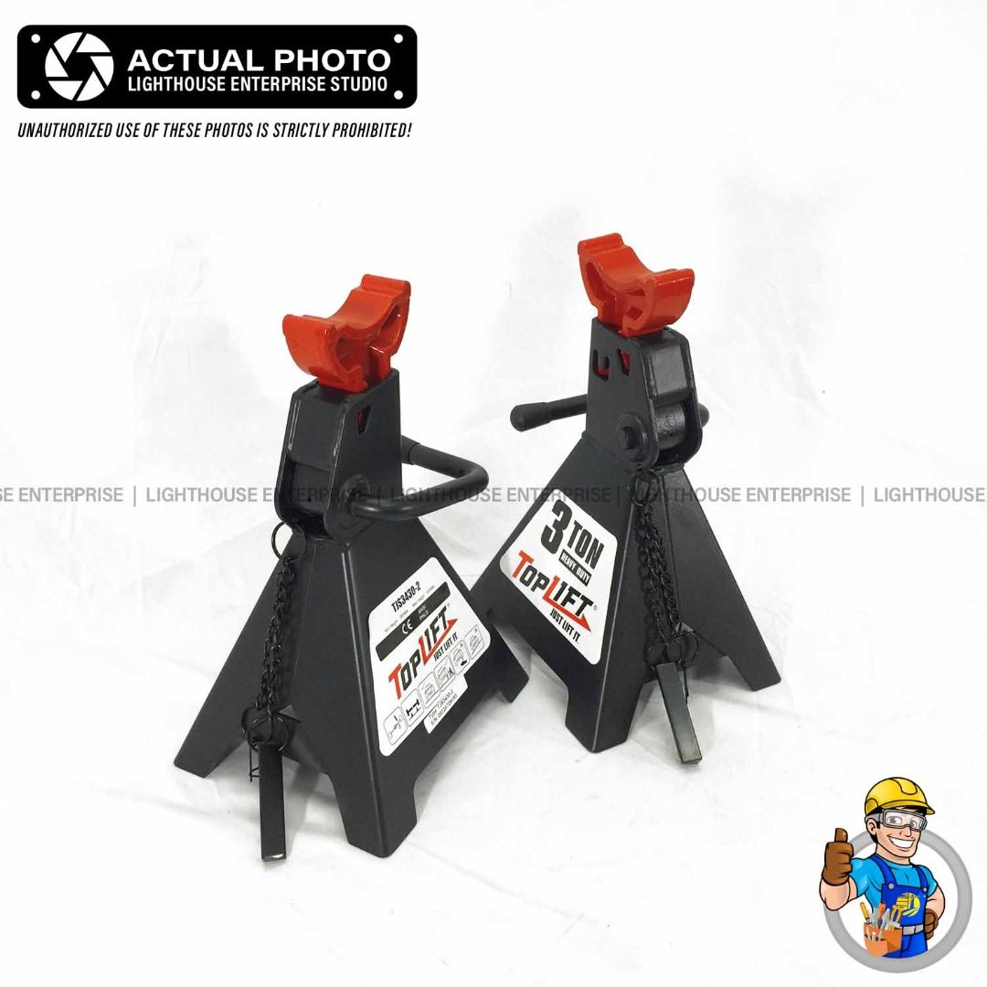 TOPLIFT 3 Tons Jack Stand (TJS3430-2) *LIGHTHOUSE ENTERPRISE ...