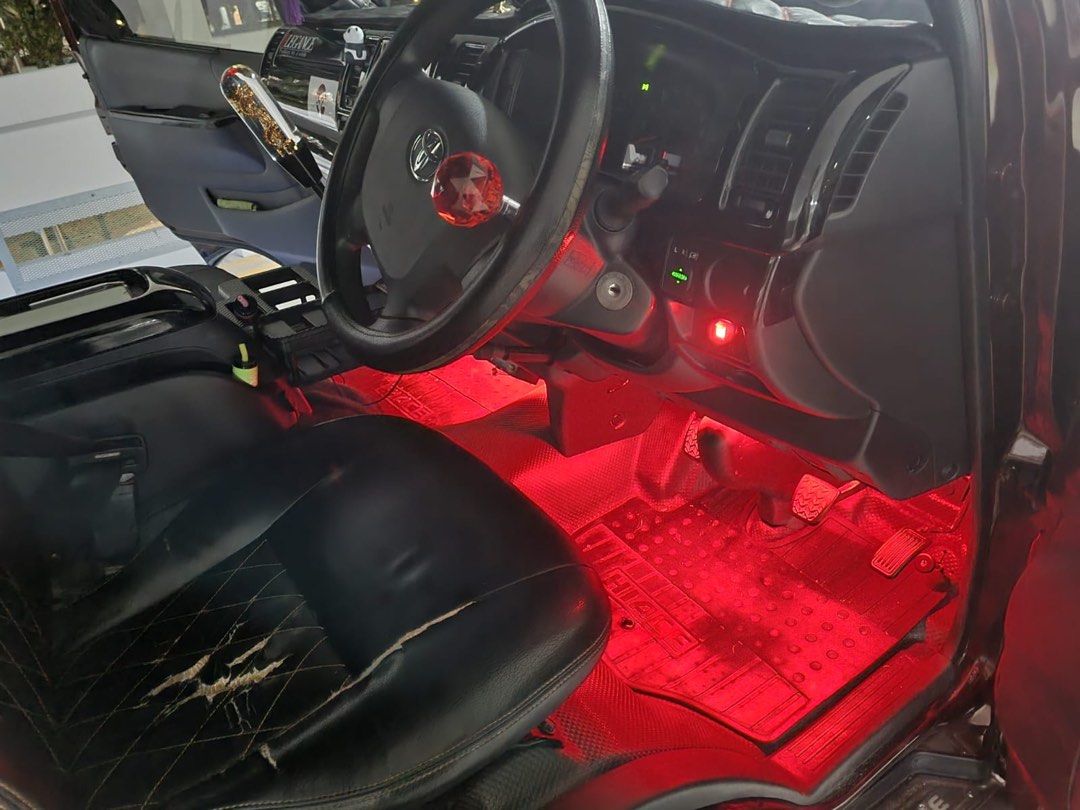 Toyota Hiace Legroom Light Installation, Car Accessories, Accessories ...