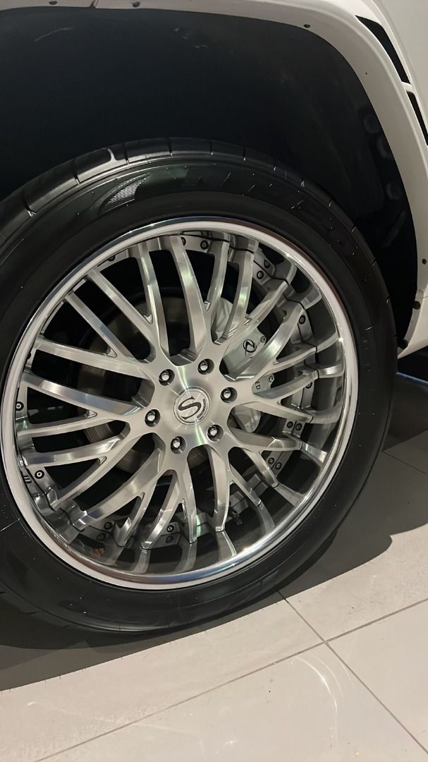 Toyota Land Cruiser LC300 ZX LC 300 ZX M'z Speed Bodykit 22in Savini ...