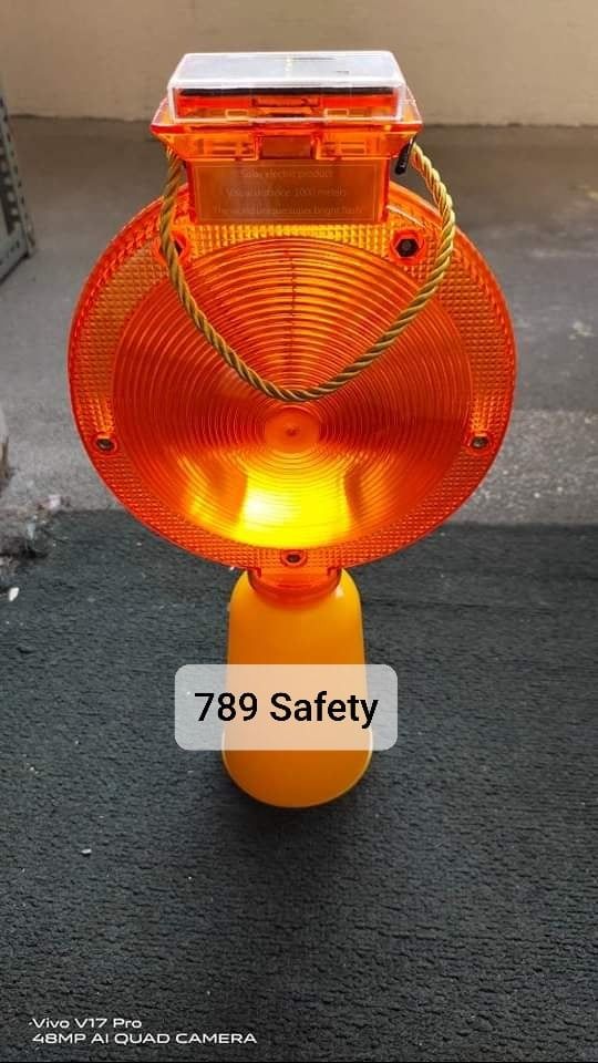 Traffic Cone Light Solar, Commercial & Industrial, Construction ...