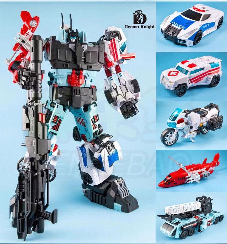 Transformers Demon Knight - DK01-04 Guardia Defensor Combiner Oversized ...
