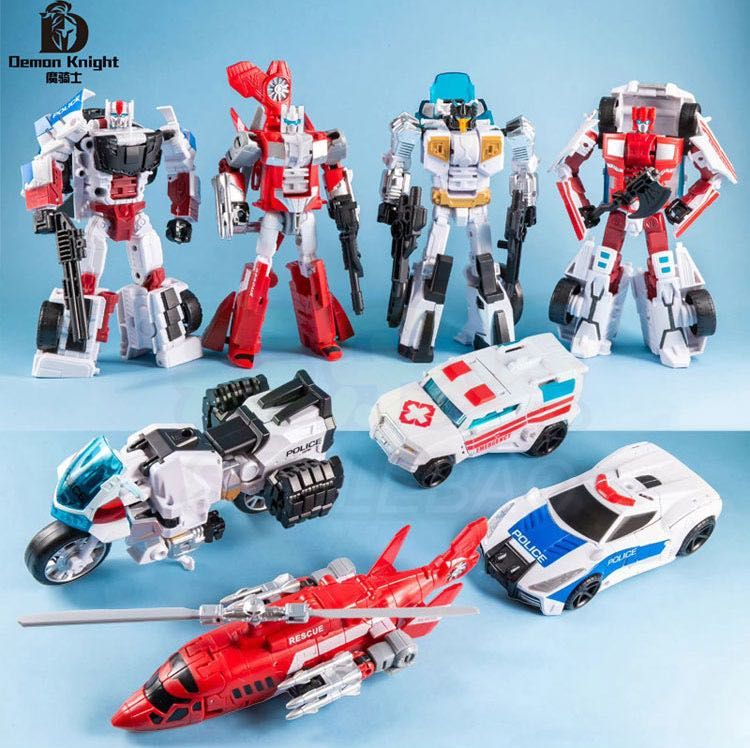 Transformers Demon Knight - DK01-04 Guardia Defensor Combiner Oversized ...