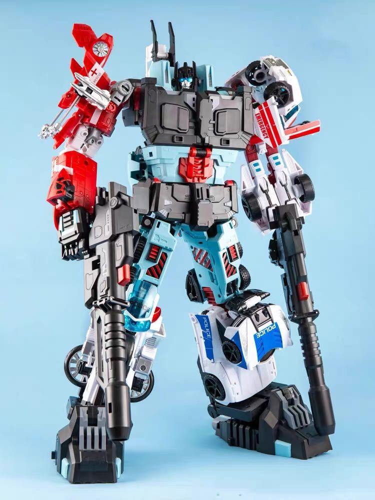 Transformers Demon Knight - DK01-04 Guardia Defensor Combiner Oversized ...