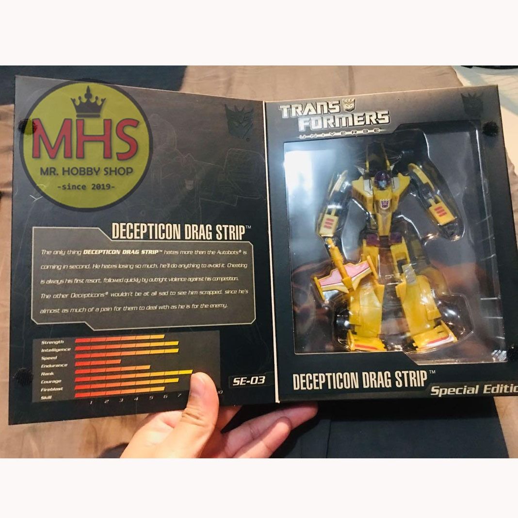 Transformers Universe Deluxe Class Drag Strip SE-03 Decepticon Action ...