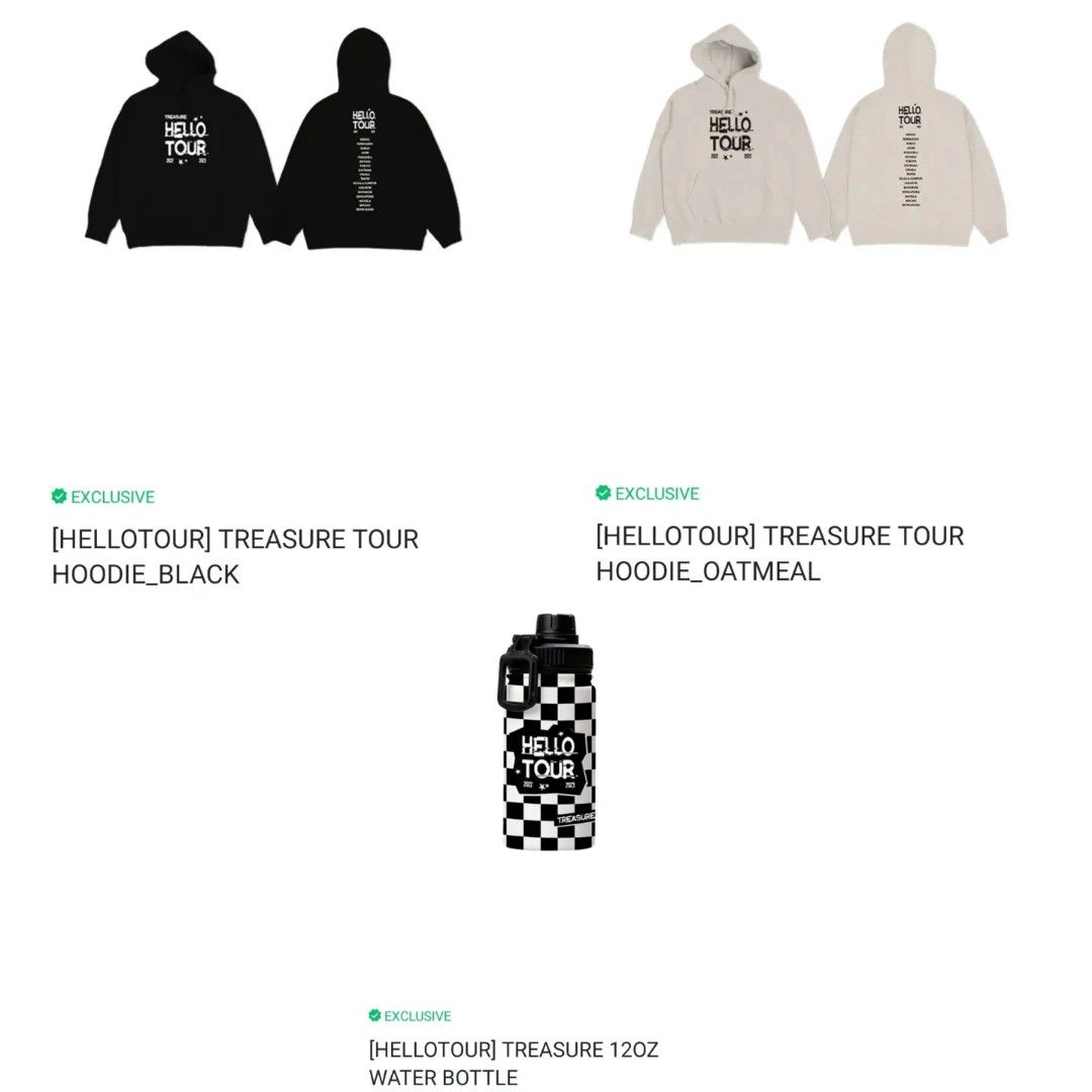 TREASURE HELLO TOUR OFFICIAL MD, Hobbies & Toys, Collectibles ...