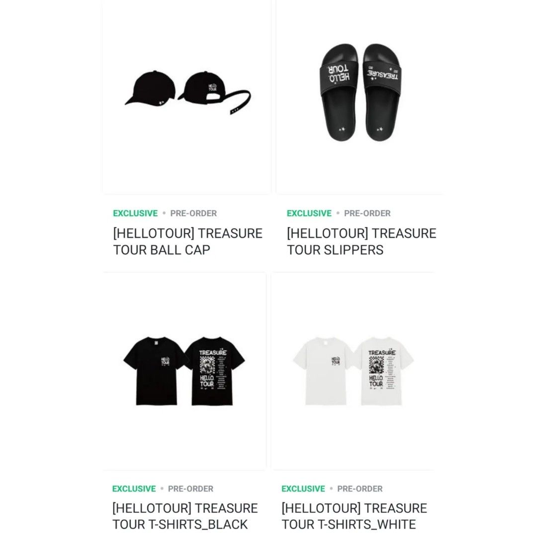 TREASURE HELLO TOUR OFFICIAL MD, Hobbies & Toys, Collectibles ...