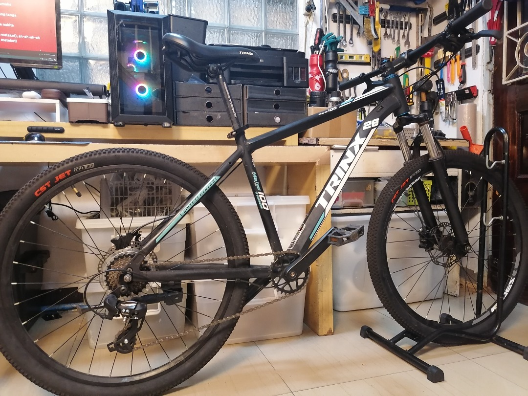 Trinx 26er Hydraulic Brakes 1by setup on Carousell