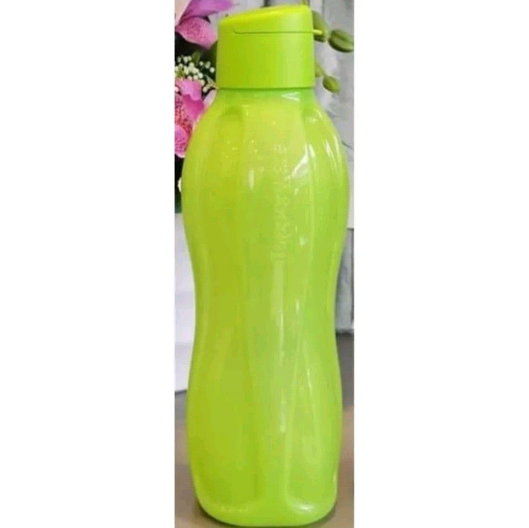 100% Authentic Tupperware Eco Bottle Flip Top 1.0L, Furniture & Home ...