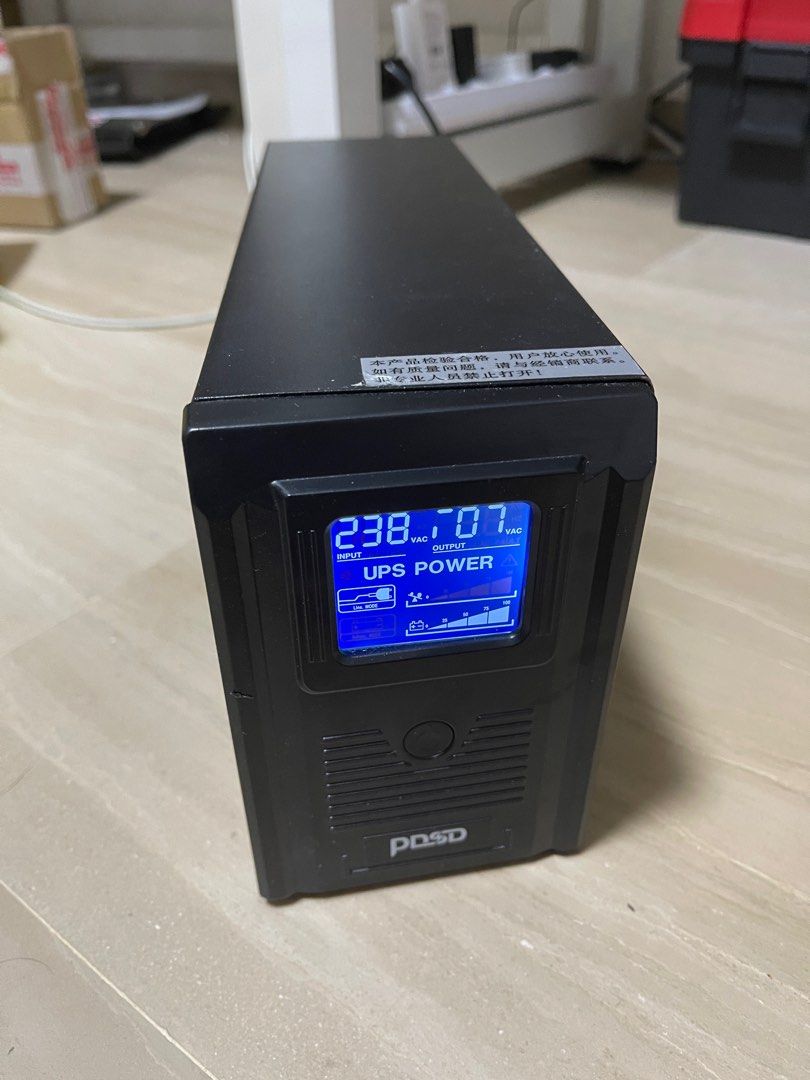 UPS Power Supply Back Up 1000VA, Computers & Tech, Parts & Accessories ...