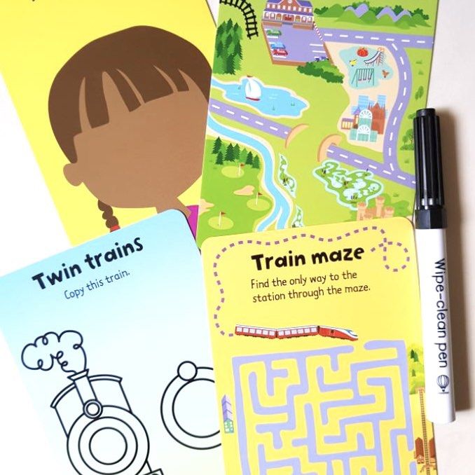 Usborne Activity Cards Set - 100 Things for Little Children to do on a ...