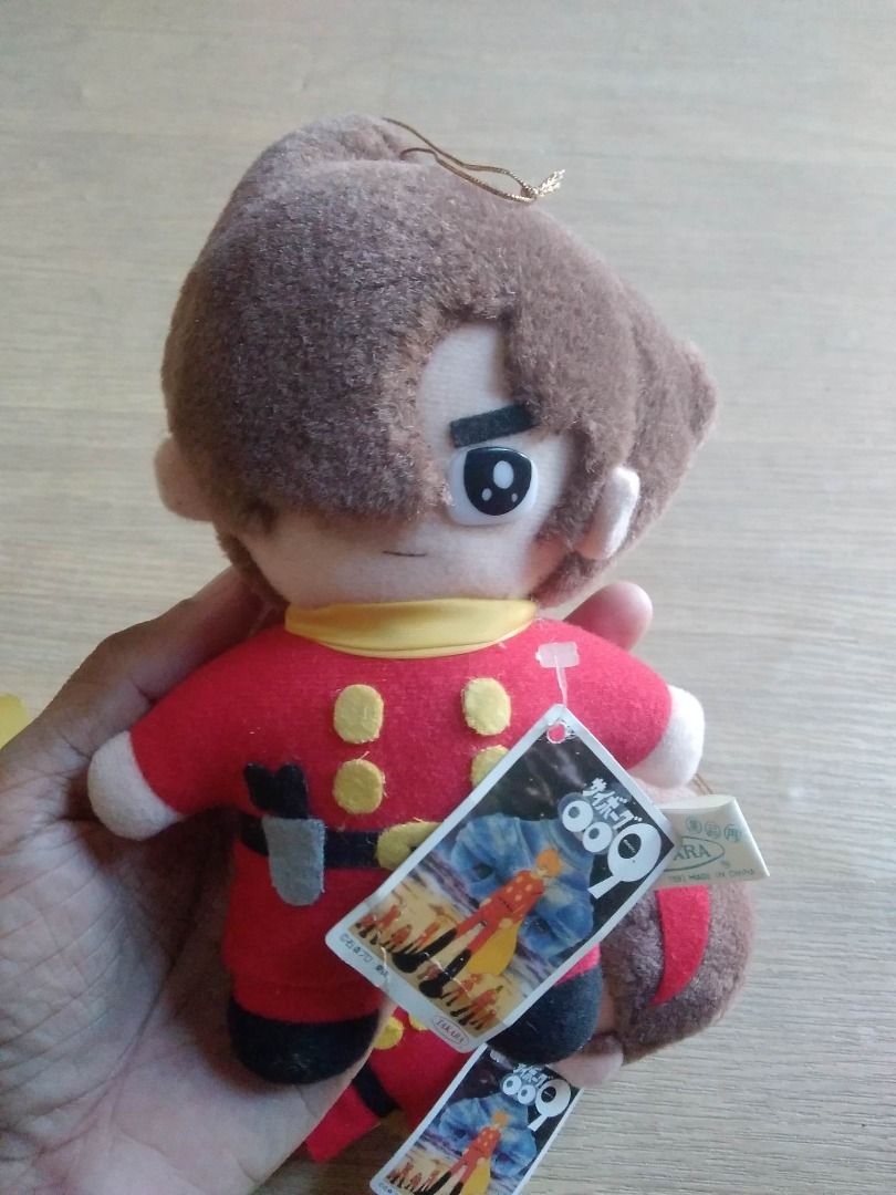 Vintage 1992 Cyborg 009 SET Anime Plush Toy (Takara), Hobbies & Toys ...