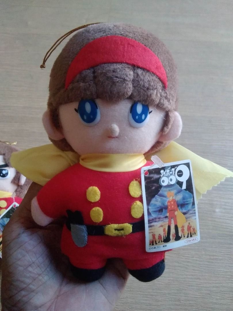 Vintage 1992 Cyborg 009 SET Anime Plush Toy (Takara), Hobbies & Toys ...
