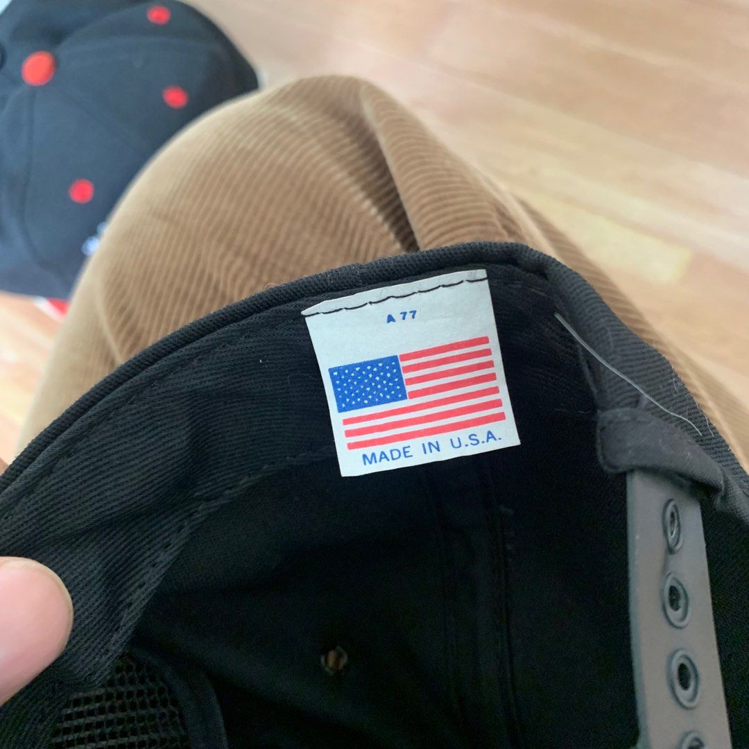 vintage hoofman co op cap, Fesyen Pria, Aksesoris, Topi di Carousell