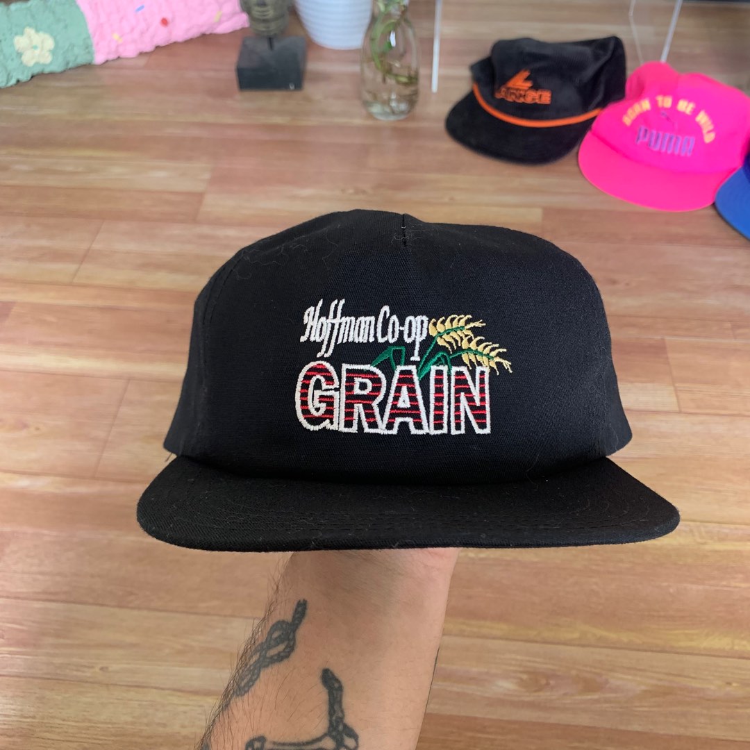 vintage hoofman co op cap, Fesyen Pria, Aksesoris, Topi di Carousell