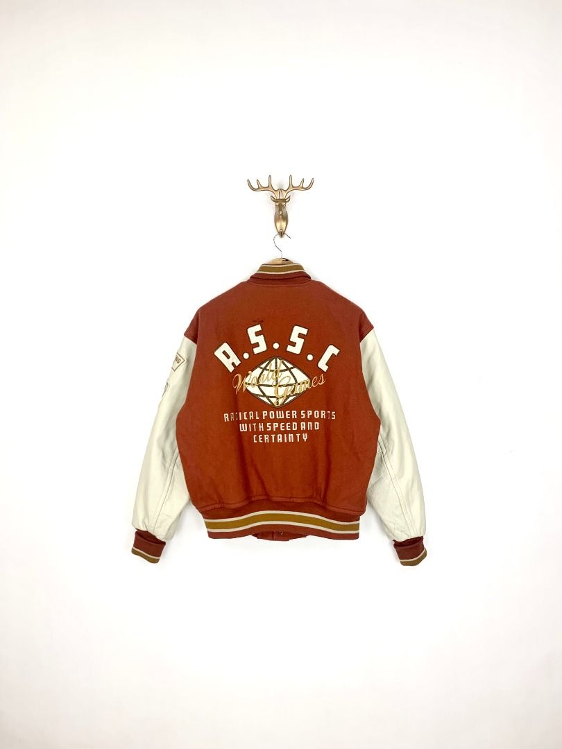 Vintage Japanese Varsity Jacket, Men's Fashion, Coats, Jackets and ...