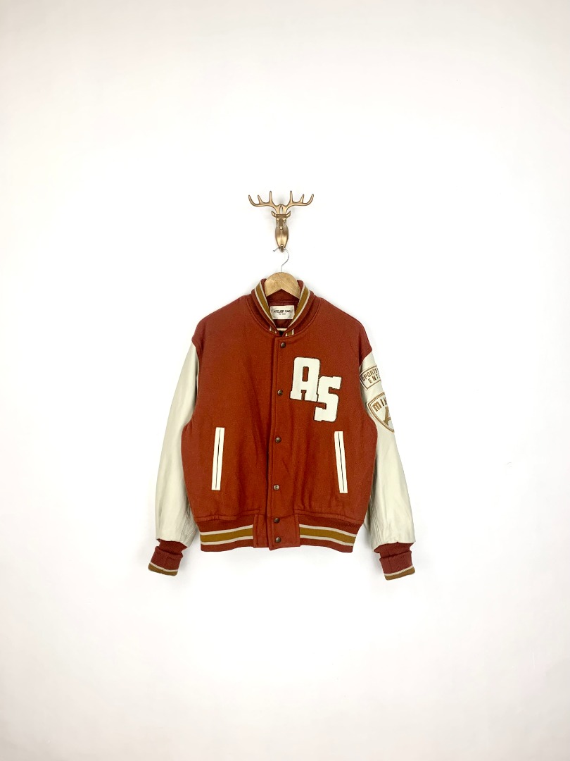 Vintage Japanese Varsity Jacket, Men's Fashion, Coats, Jackets and ...