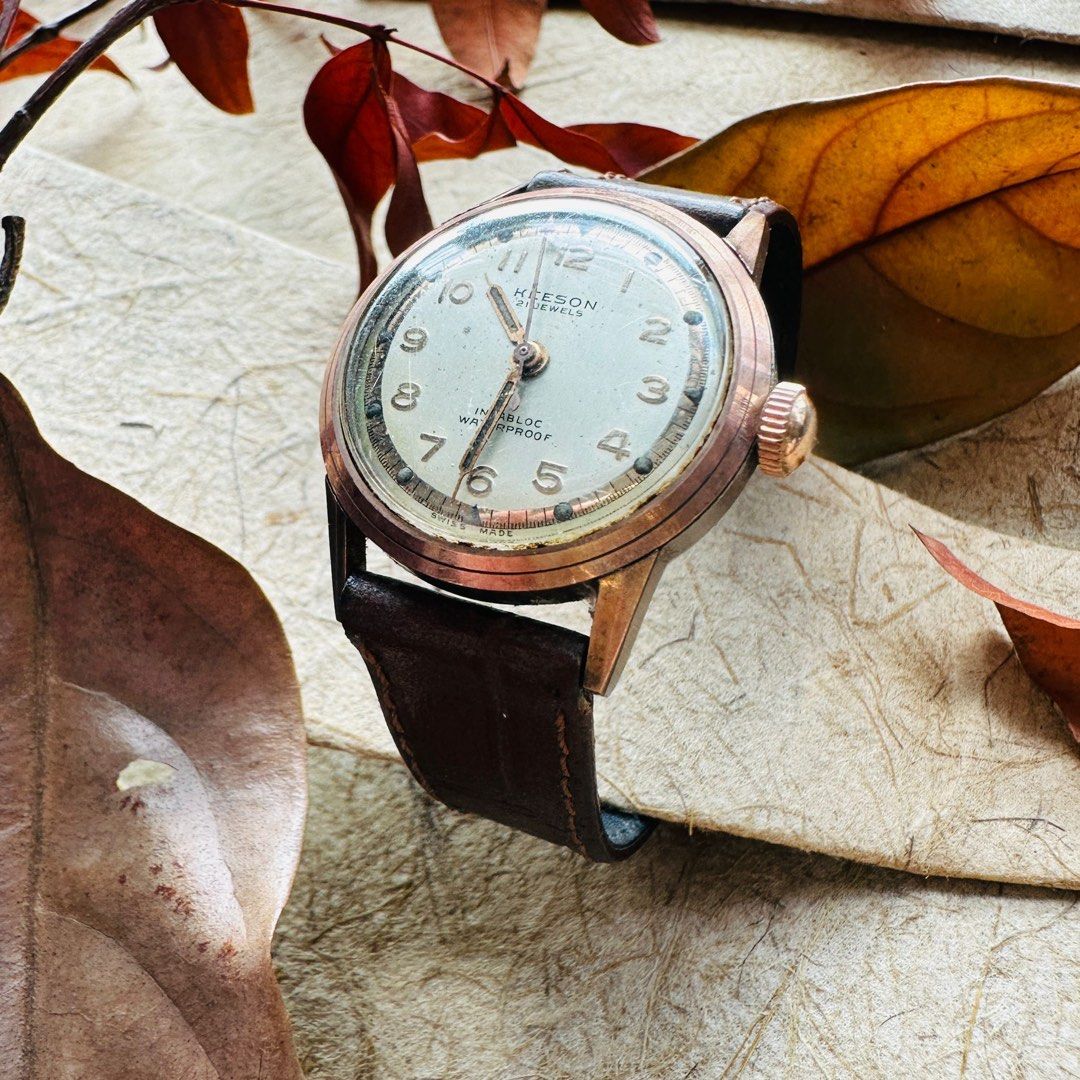 Vintage Watch (Keeson) 28mm, Luxury, Watches on Carousell
