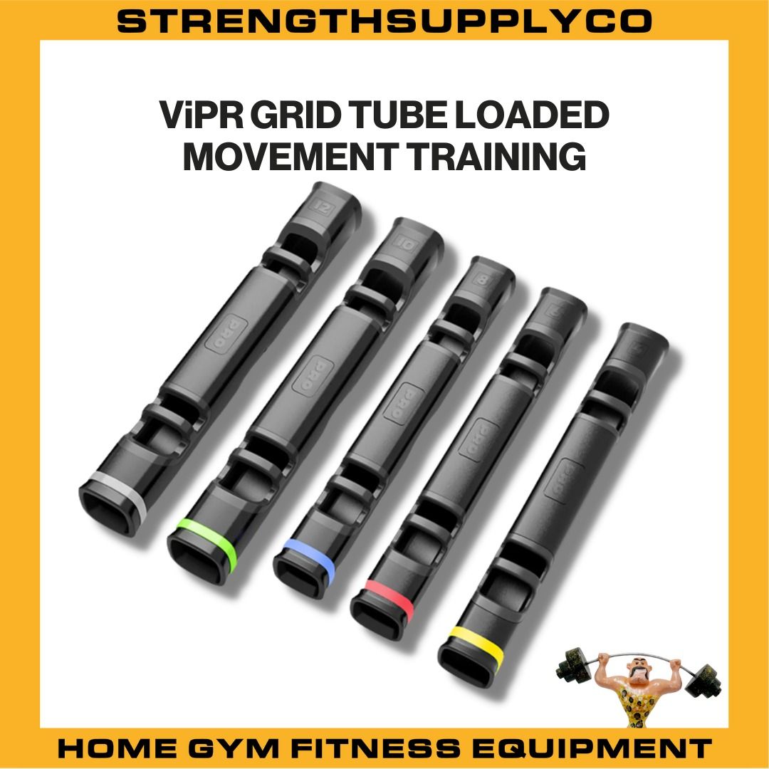 ViPR Grid Tube Loaded Movement Training, Sports Equipment, Exercise ...