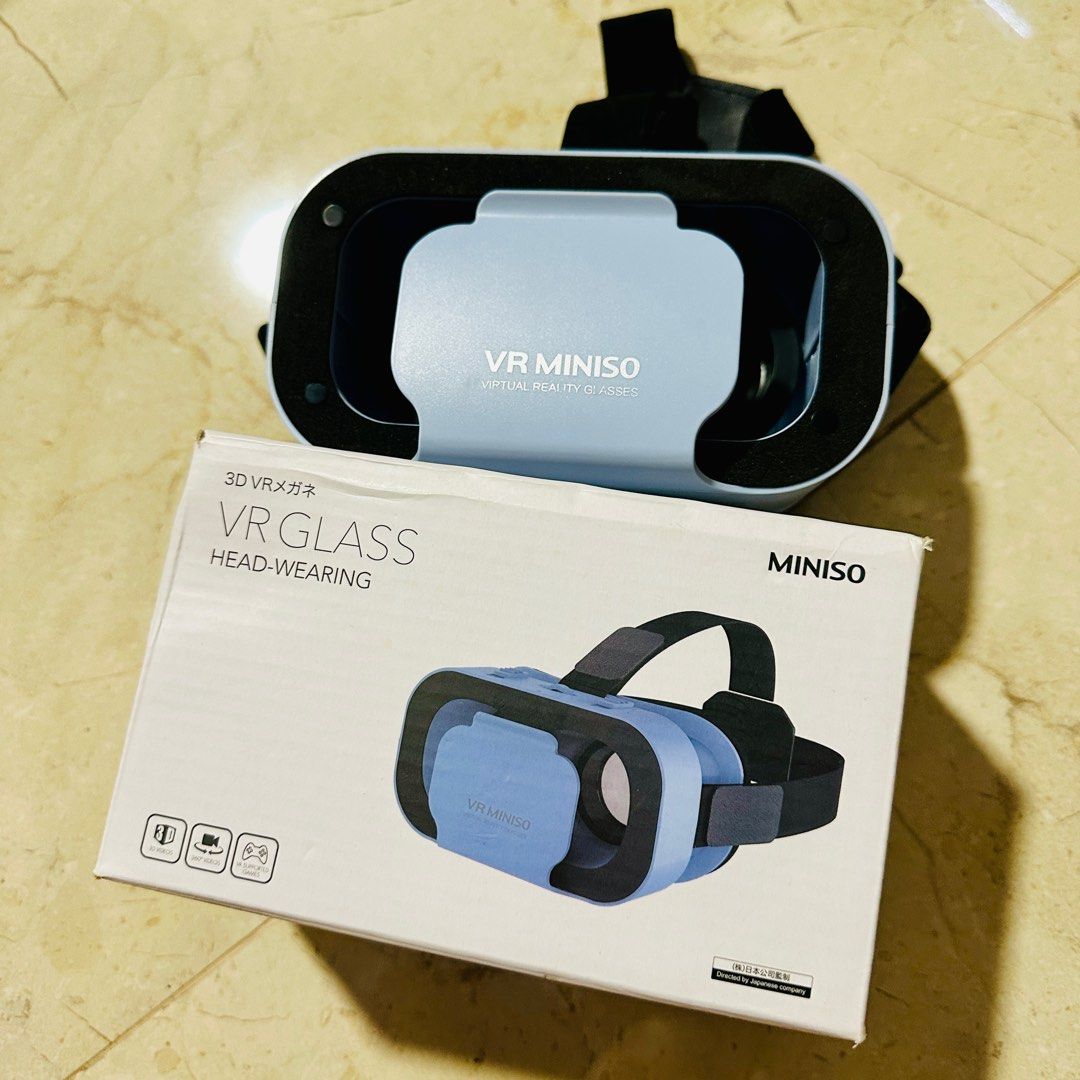 VR Headset Miniso, Video Gaming, Gaming Accessories, Virtual Reality on ...